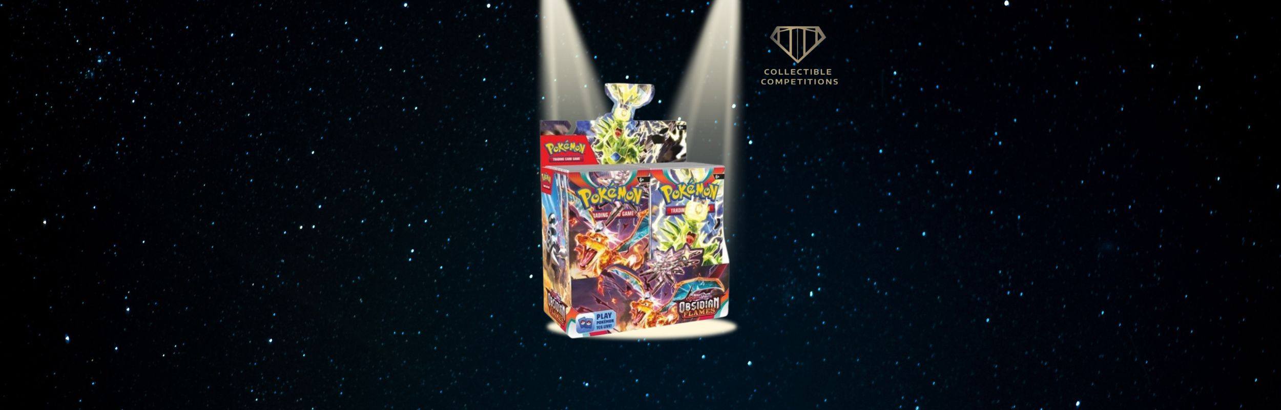 Obsidian flames booster box - Collectible Competitions